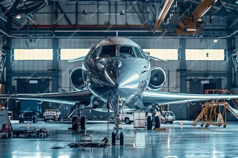 Premium Photo Optimizing Aircraft Maintenance Procedures Ar Generative Ai