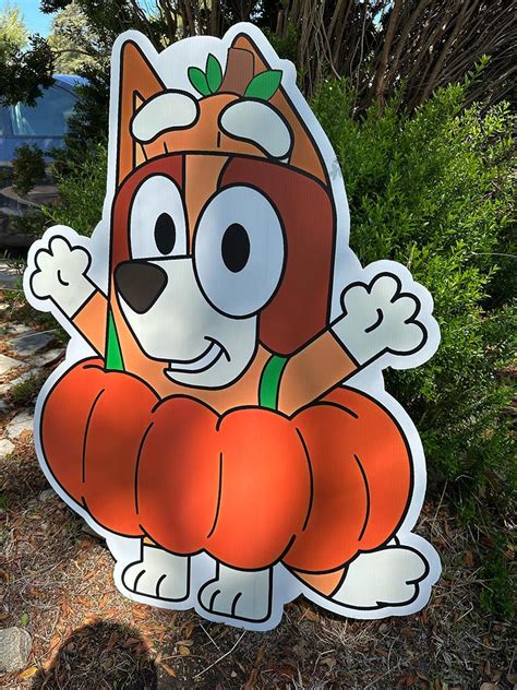 Bluey Bingo Halloween Props Bluey Cartoon Decorations Bluey Cartoon