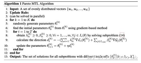 [论文总结] 帕累托最优与多任务学习 知乎