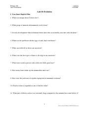 Lab 10 Fall 2021 PDF Pdf Biology 102 Lab 10 Evolution Leasure Fall 2021 Lab 10 Evolution I