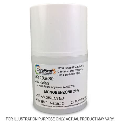 Monobenzone Compounded