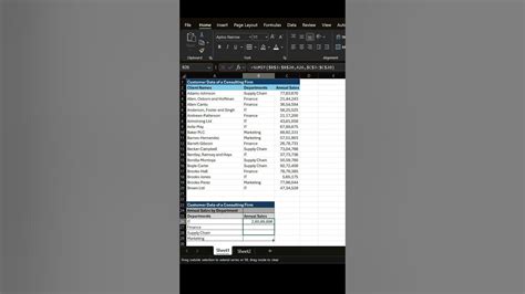 Exceltips Excel Shorts Sumif Allin1 Youtube