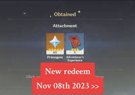 New Code Genshin Impact Hoyolab