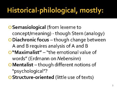 Semantics And Lexicology SVEM Structuralist Semantics
