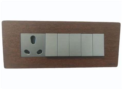 6A Brown Polycarbonate Modular Switch At Best Price In Navi Mumbai ID 2853366702612