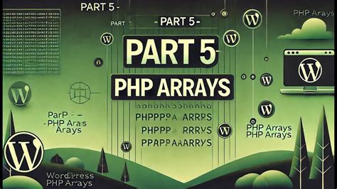 Wordpress Tutorial In Malayalam Part 5 Php Arrays Youtube
