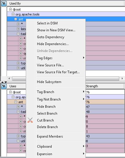 lattix architect user interface — lattix documentation