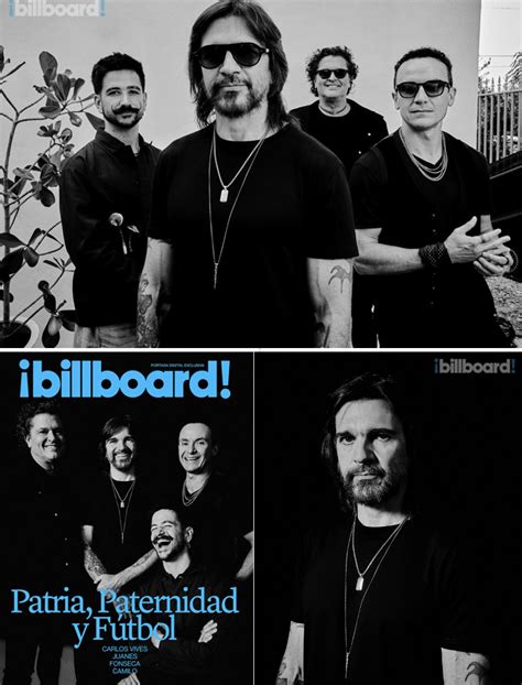 Juanes Deslumbra En La Portada De Billboard EspaÑol Junto A Carlos