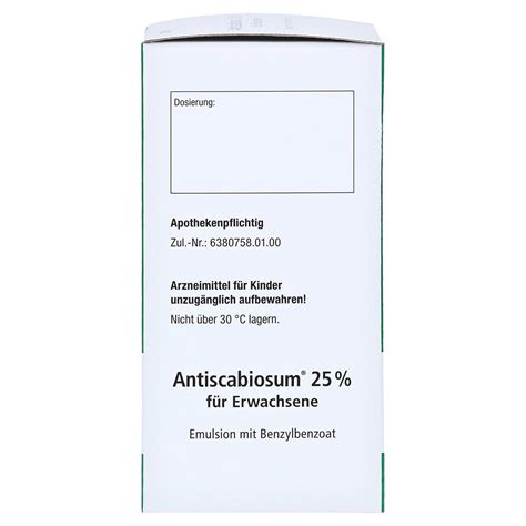 Antiscabiosum 25% 200 Gramm N3 online bestellen - medpex Versandapotheke