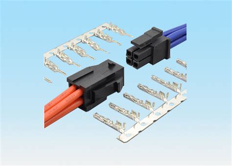 3 0mm Wire To Wire Connector Male And Female Mating Housing Black Color