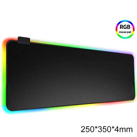 Rgb Gaming Mouse Pad Large Mouse Pad Gamer Led Com Vicedeal