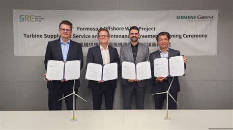 Sre Submits Contract For 800 Mw Taiwanese Offshore Wind Project Offshore Wind