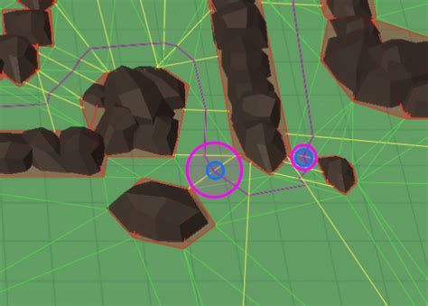 Rts Pathfinding 2 Dynamic Navmesh With Constrained Delaunay Triangles