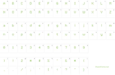 Lcd Dot Font Download Free