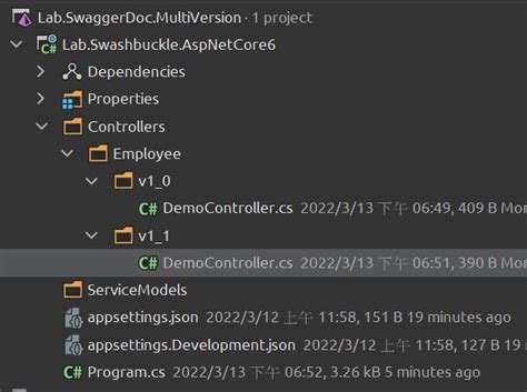 Aspnet Core 6 讓你的 Aspnet Core Web Api Swashbuckleaspnetcore 支援多個版本 余小章 大內殿堂 點部落