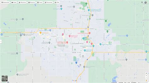 Lawton Oklahoma Map United States