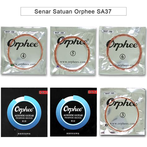 Jual Orphee Sa Senar Satuan Akustik Single String Shopee Indonesia