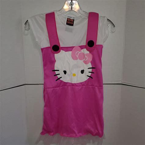 Hello Kitty Halloween Costume Girls Medium 8 10 Dres Gem
