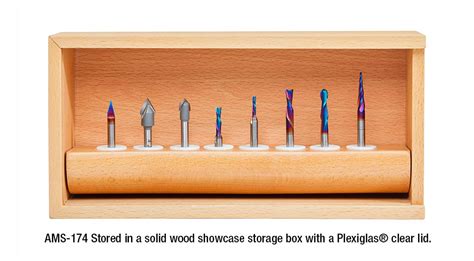 Cnc Router Bit Set 1 4 Shank Amana Tools Ams 174