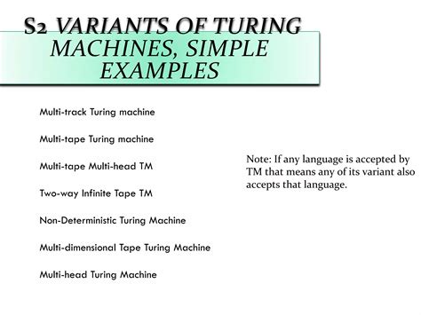 Automata Theory Turing Machine Pptx
