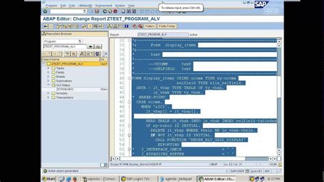 Pf Status In Alv Database Operation Day 8 Youtube