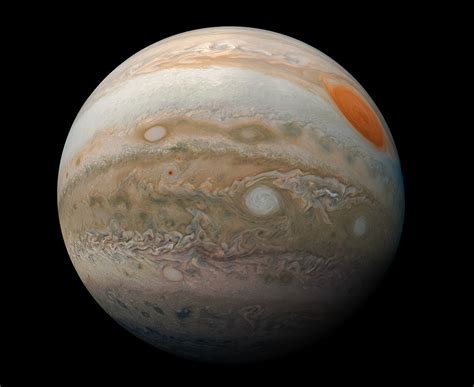 Jupiter Marble This Striking View Of Jupiters Great Red S Flickr