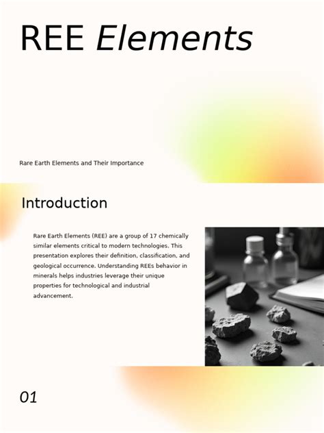 Ree Elements Pdf Chemical Elements Minerals