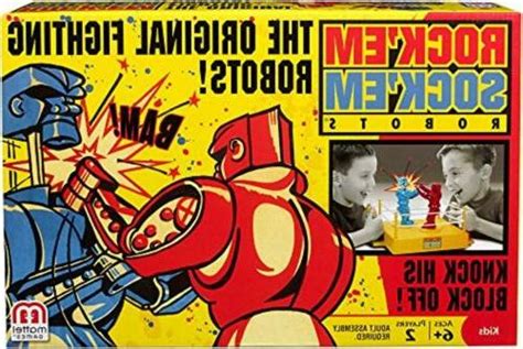 Rockem Sockem Robots Mattel Rock Em Sock Em