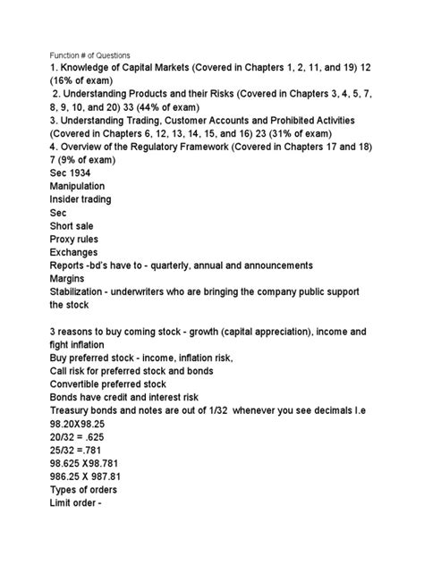 Sie Notes Pdf Bonds Finance Investment Fund