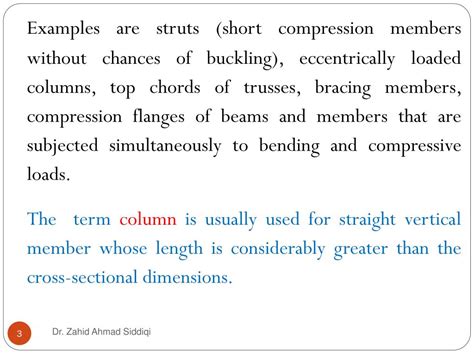 PPT Design Of Compression Members PowerPoint Presentation Free Download ID 2191482