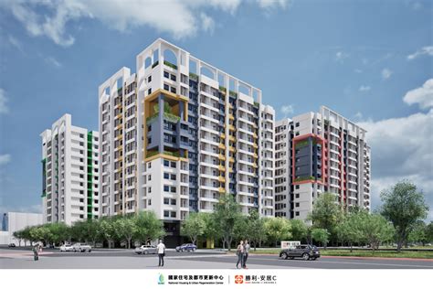 國家住宅及都市更新中心 【社宅興辦】高雄勝利小造鎮，高雄市鳳山區 勝利安居c