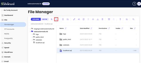 how to manage your files with siteground s file manager 2023
