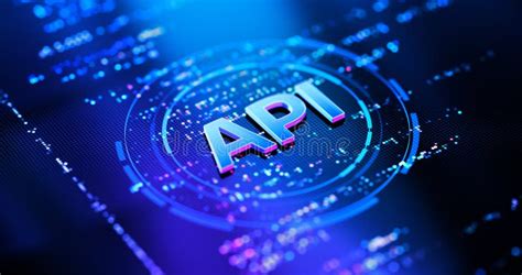Api Application Programming Interface Concept Digital Communication