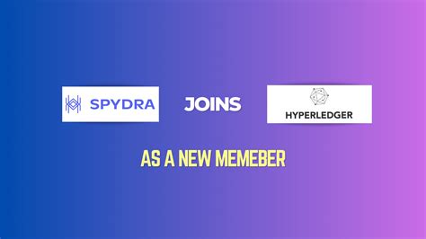 Spydra Blog Spydra Asset Tokenization Platform Joins Hyperledger Foundation As A Member