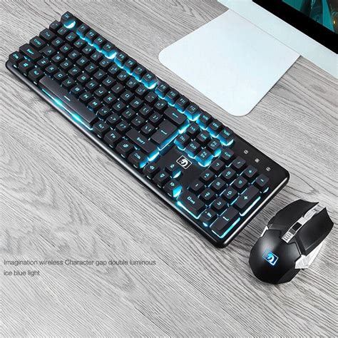 Wireless Gaming Keyboard And Mouse Combination Rec Vicedeal