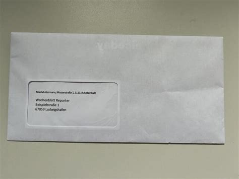 Umschlag Beschriften Wie Adressiert Man Ein Brief Kuvert Richtig Herxheim