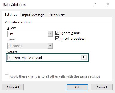 Data Validation In Excel How To Create Edit And Remove It