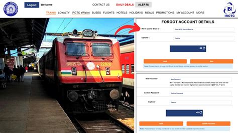 How To Reset Irctc Account Password Online In 3 Steps How To Reset Irctc Account Password Online In 3 Steps
