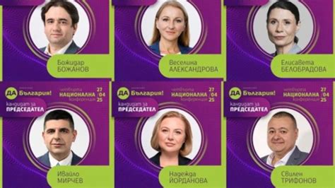 Да България ще избере председател на партията днес кандидатите са шест Новини от Бургас и