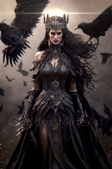 Morrigan Celtic Costume