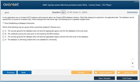 Amazon Aws Sysops Test Practice Test Questions Exam Dumps Examcollection