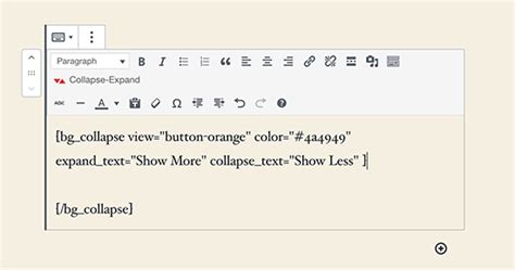 How To Show And Hide Text In Wordpress Posts With The Toggle Effect