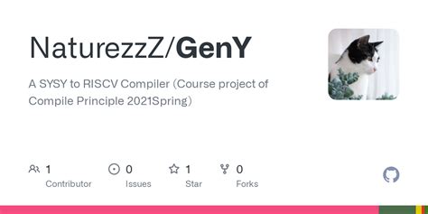 Github Naturezzzgeny A Sysy To Riscv Compiler Course Project Of