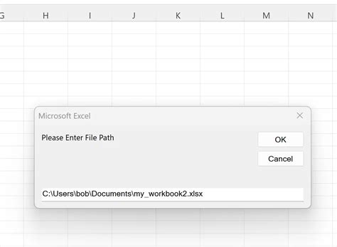 Vba Comment Ouvrir Un Classeur Partir Du Chemin Statorials
