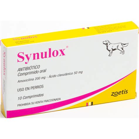 Synulox 250mg 10 Comprimidos Zoetis Animal Care