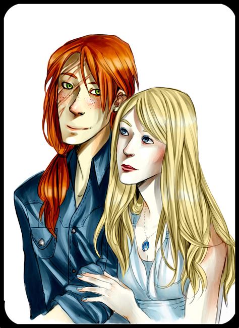 Fleur Delacour And Bill Weasley On Quality Hp Fanart Deviantart