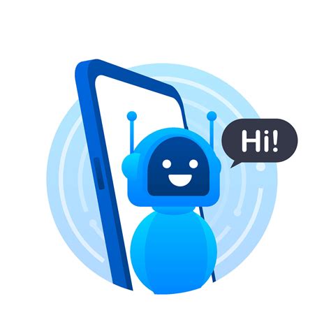 Robot Icon Bot Sign Design Chatbot Symbol Concept Voice Support Service Bot Online Support