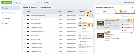 Document Versioning And Approvals Planradar Helpcenter