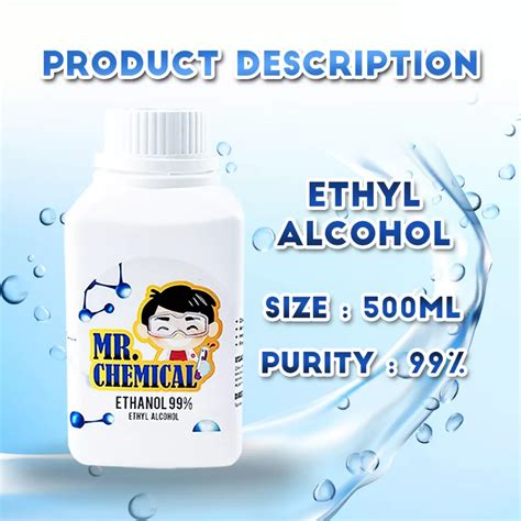 Ethanol 99 500ml Mr Chemical