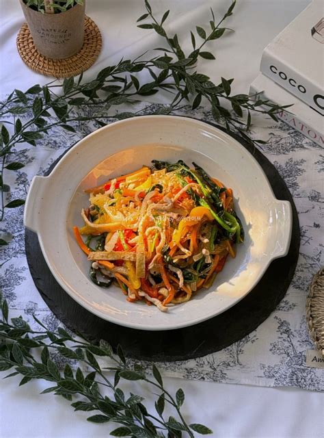 잡채 황금레시피 어묵 잡채 만드는법 불지 않는 돼지고기잡채 만들기 네이버 블로그